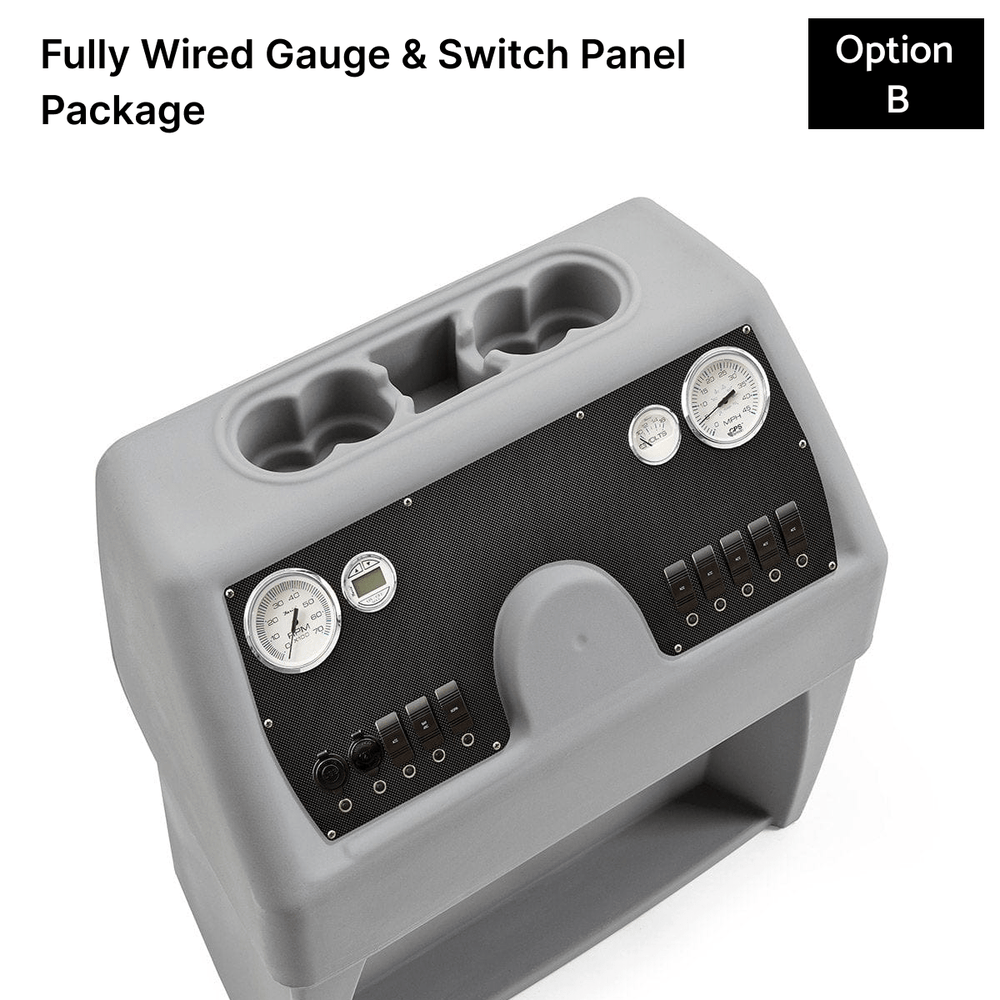 DeckMate Luxury Pontoon Console - Complete Helm Package