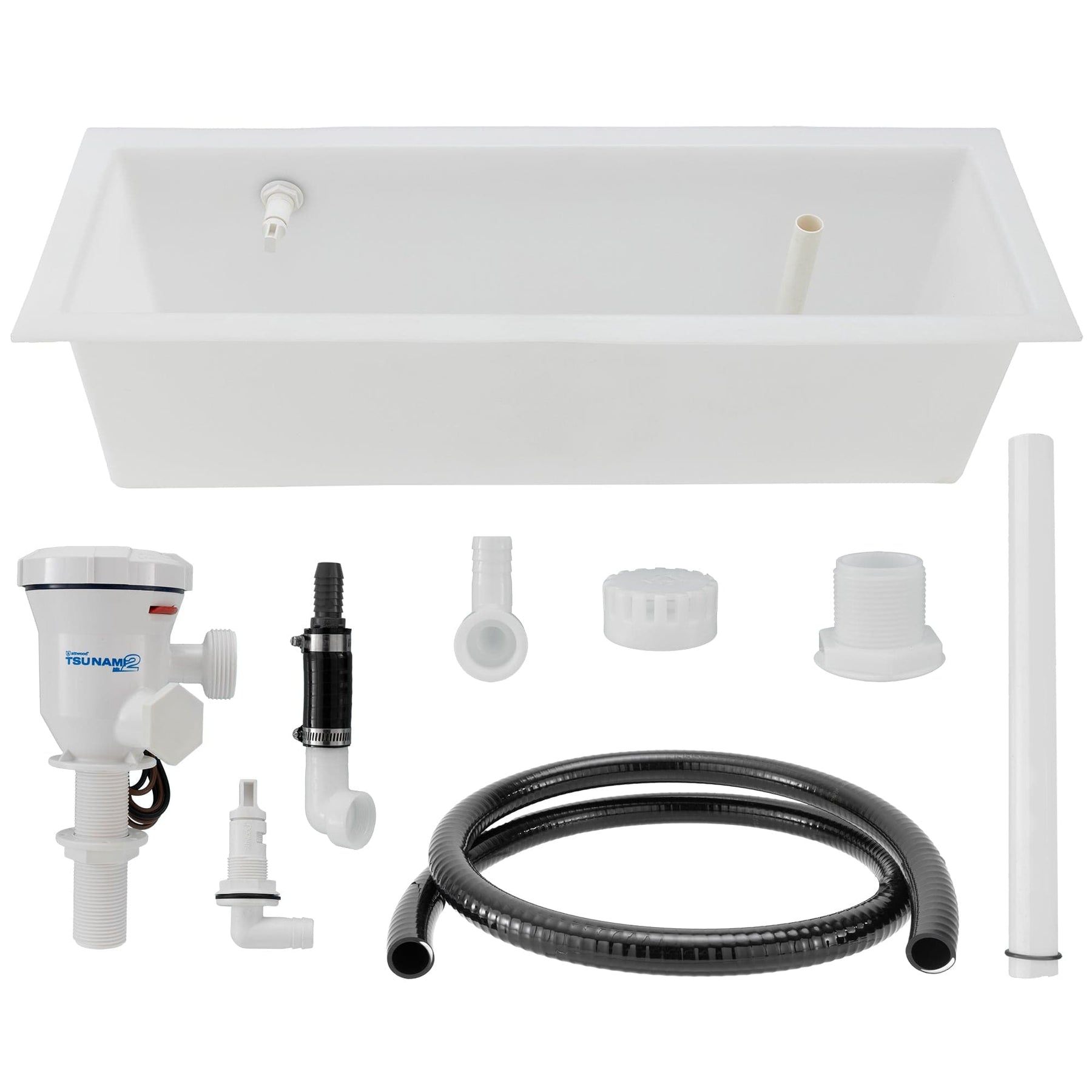 DeckMate Complete Drop-in Livewell Bench Kit | PontoonStuff