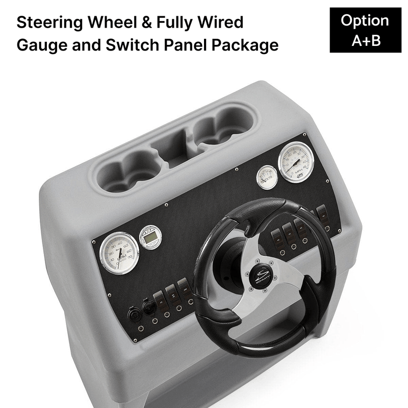 DeckMate Classic Pontoon Console - Complete Helm Package