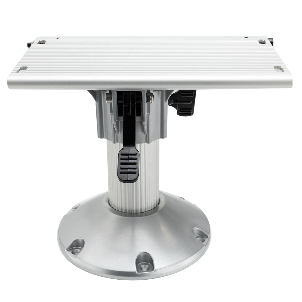 Pedestal with Seat Slider | PontoonStuff
