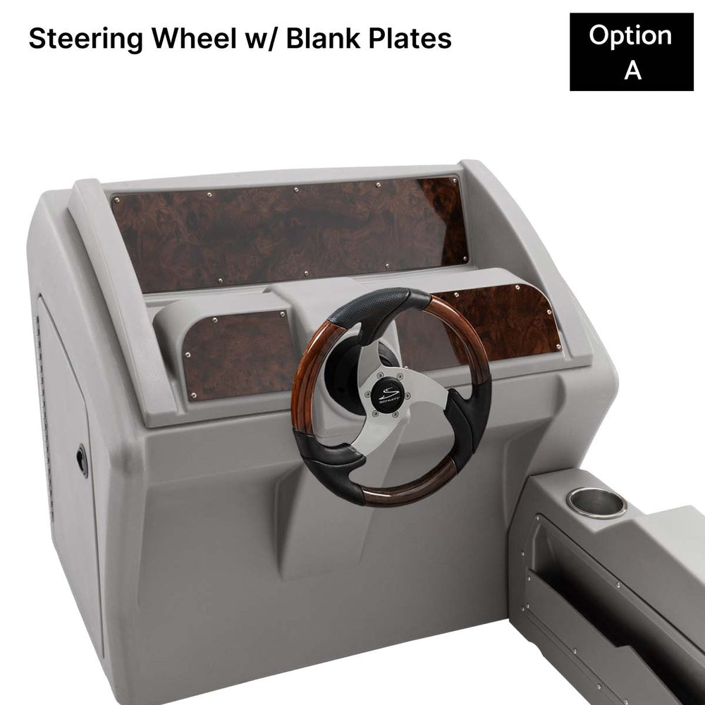 DeckMate Deluxe Pontoon Console - Complete Helm Package