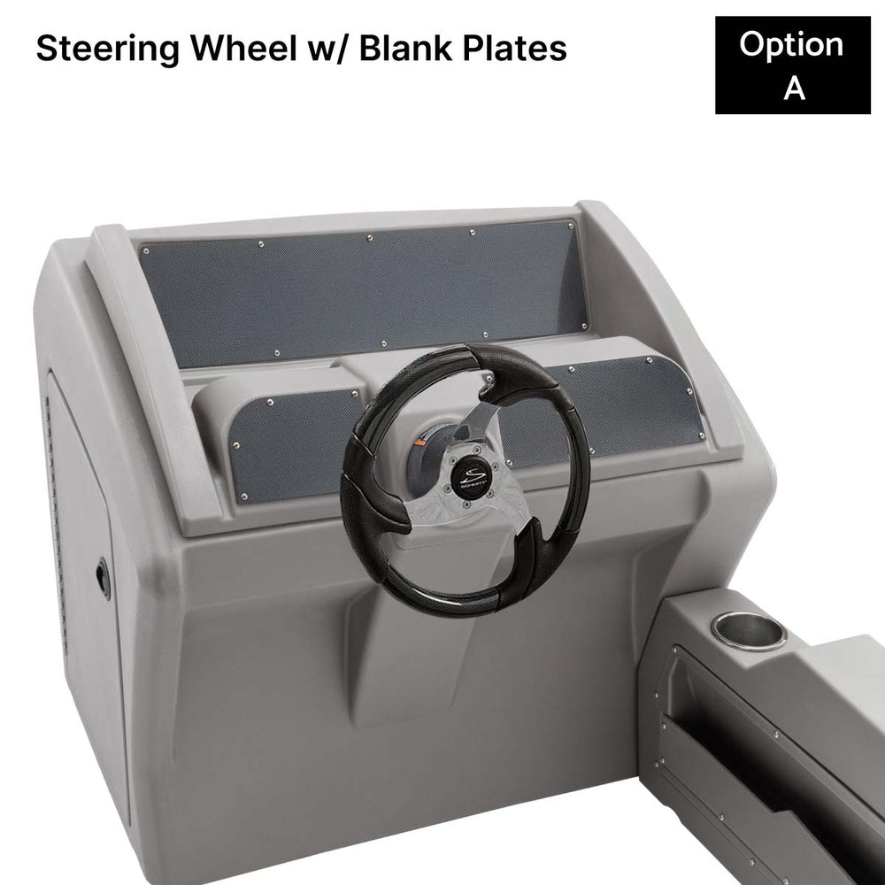 DeckMate Deluxe Pontoon Console - Complete Helm Package