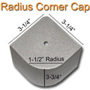 Pontoon Boat Corner Caps | PontoonStuff