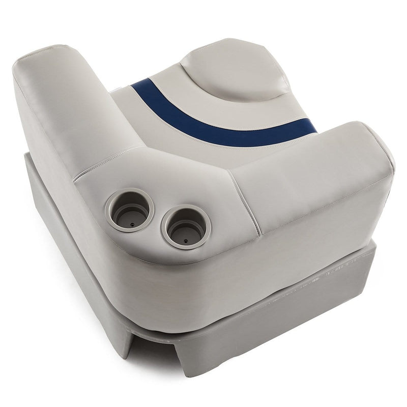 28" Premium Corner Boat Seats | PontoonStuff