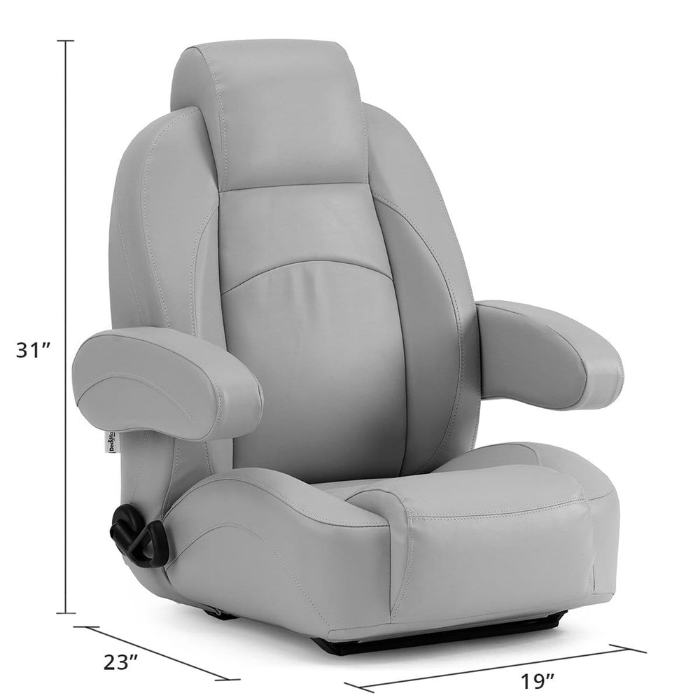 Premium Reclining Pontoon Captain's Chair | PontoonStuff