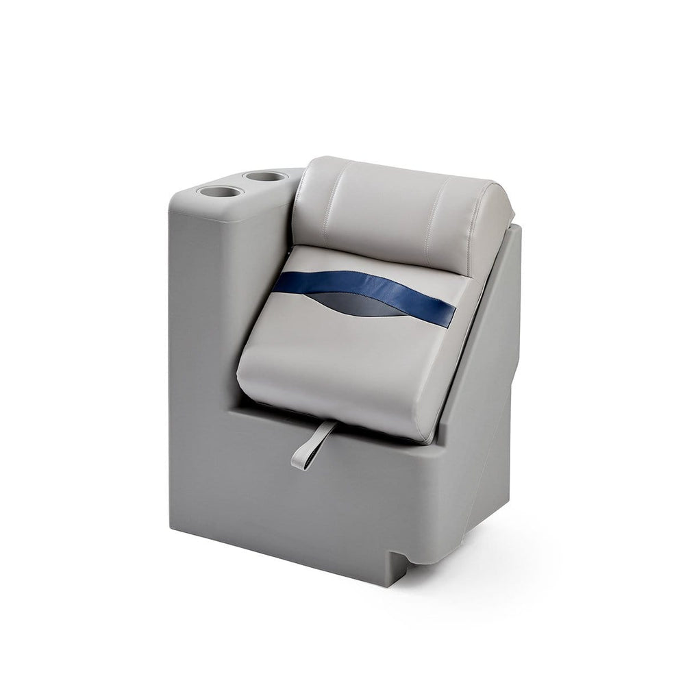 Premium Left Lean Back Pontoon Seats | PontoonStuff