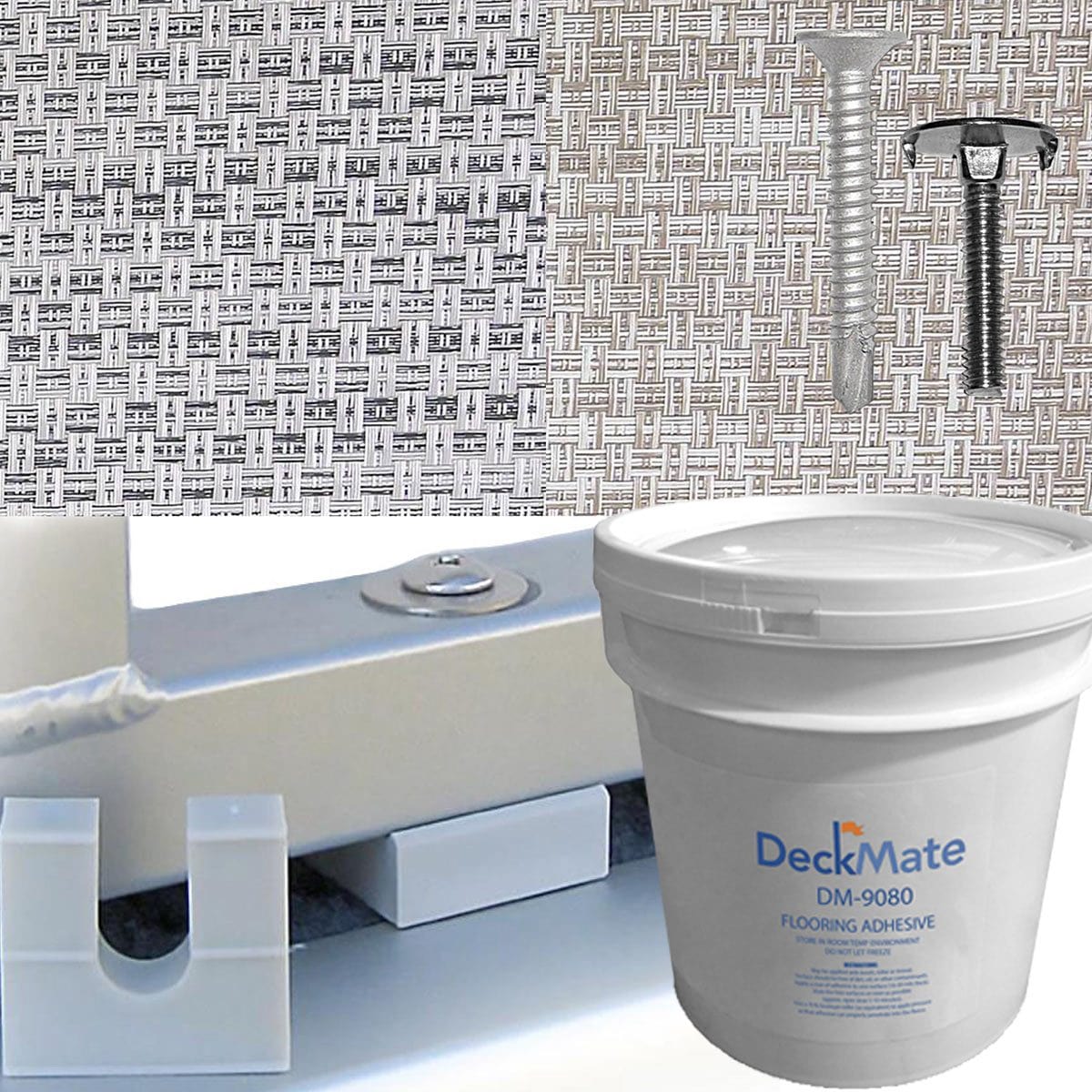DeckMate Woven Vinyl Pontoon Flooring Kit | PontoonStuff