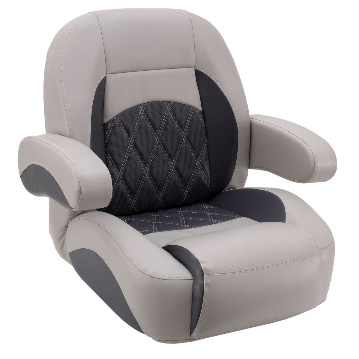 Luxury Low Back Helm Chair | PontoonStuff