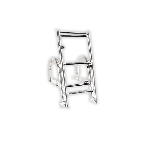 Stern Entry Pontoon Ladder (Stainless Steel) | PontoonStuff