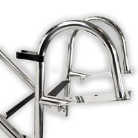 Stern Entry Pontoon Ladder (Stainless Steel) | PontoonStuff