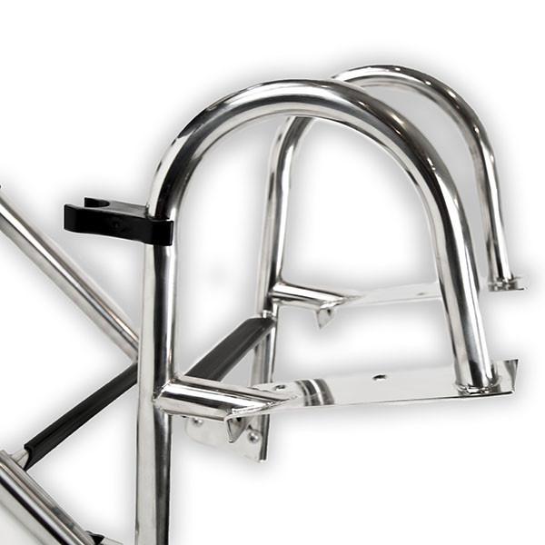 Stern Entry Pontoon Ladder (Stainless Steel)