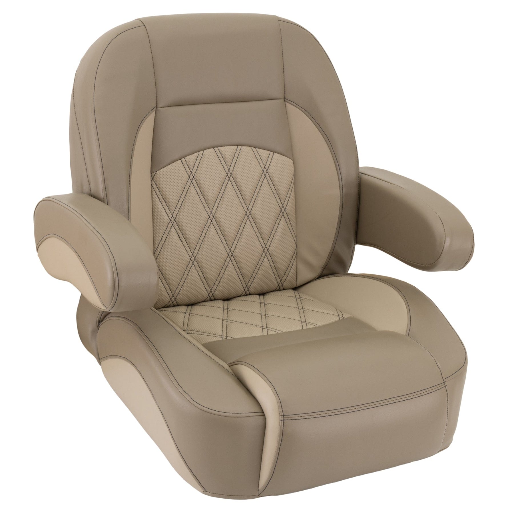 Luxury Low Back Helm Chair | PontoonStuff