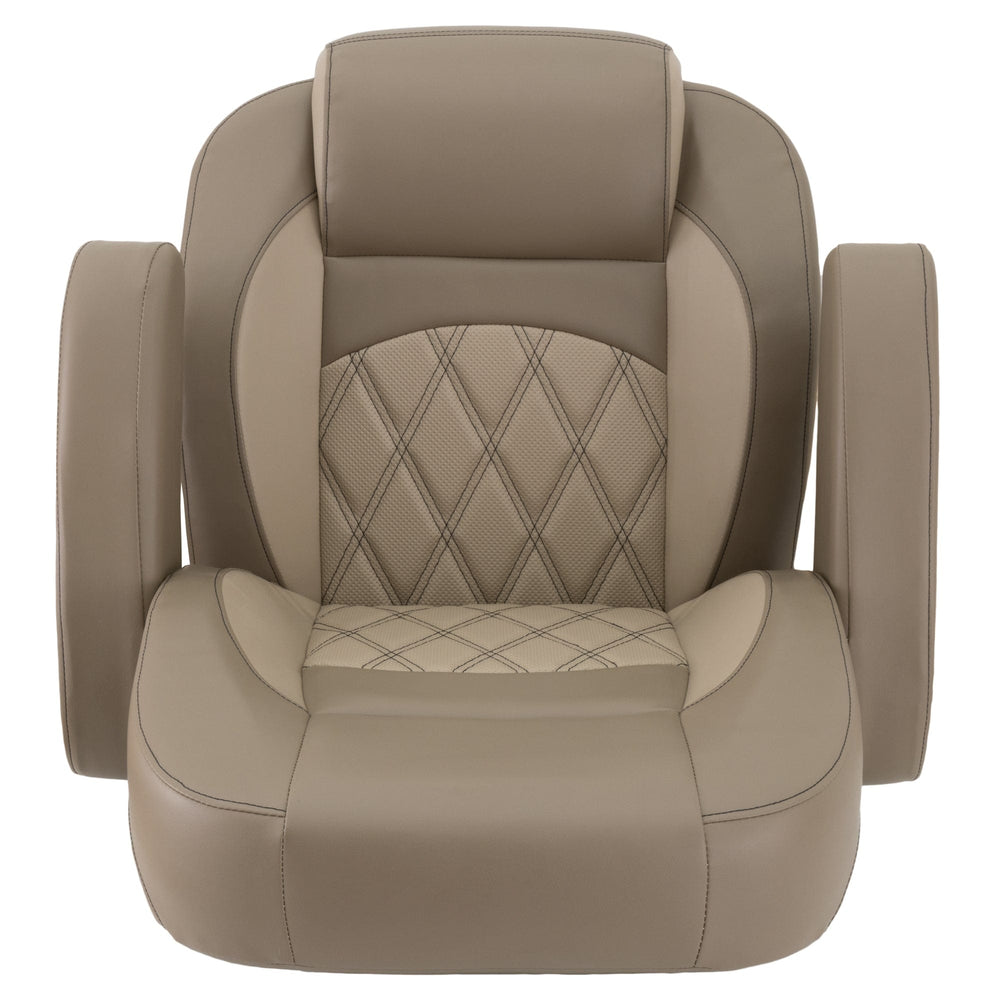 Luxury Low Back Helm Chair | PontoonStuff