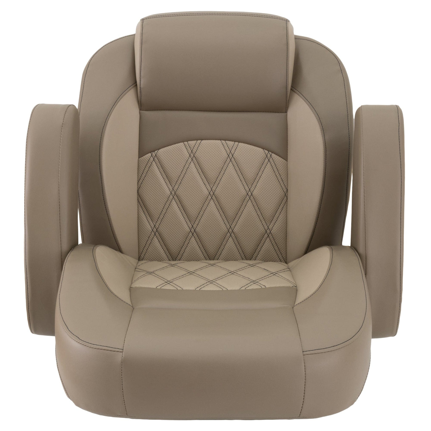 Luxury Low Back Helm Chair | PontoonStuff